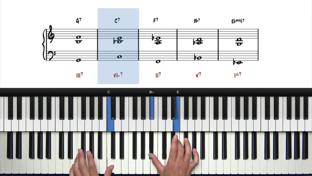 A Section Stride & Shell Voicings | Left Hand Accompaniment