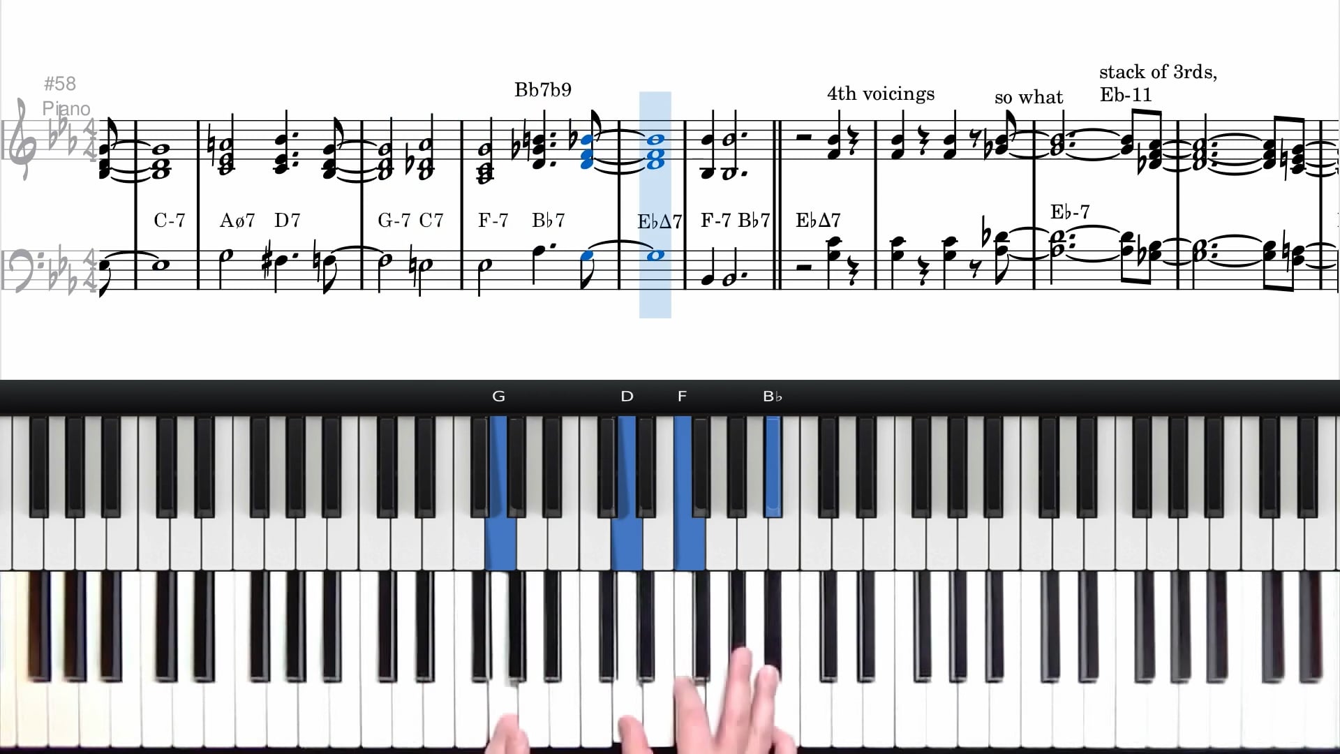 On Green Dolphin Street Comping & Improvisation Tutorial