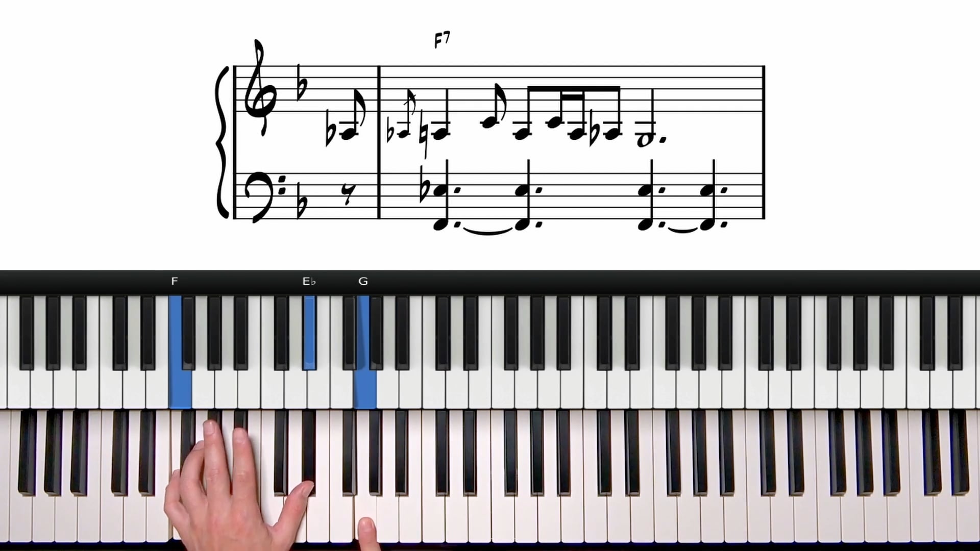 Triad Based Improvisation Drills | Slow Blues Piano Improvisation