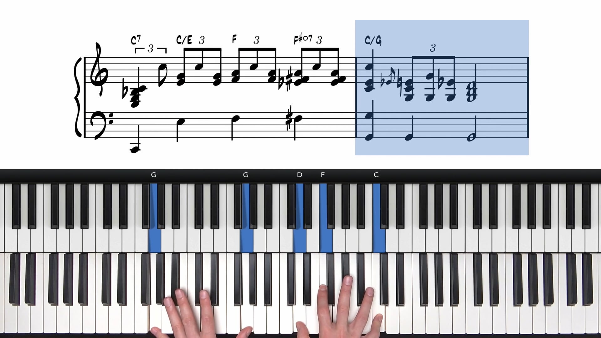 Slow Blues Turnarounds for Piano | From Simple to Advanced
